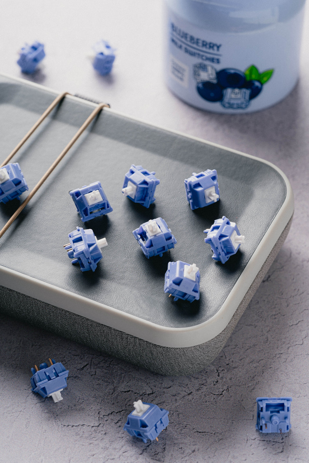 Blueberry Milk Tactile Switches